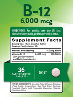 high potency vitamin B12 supplement