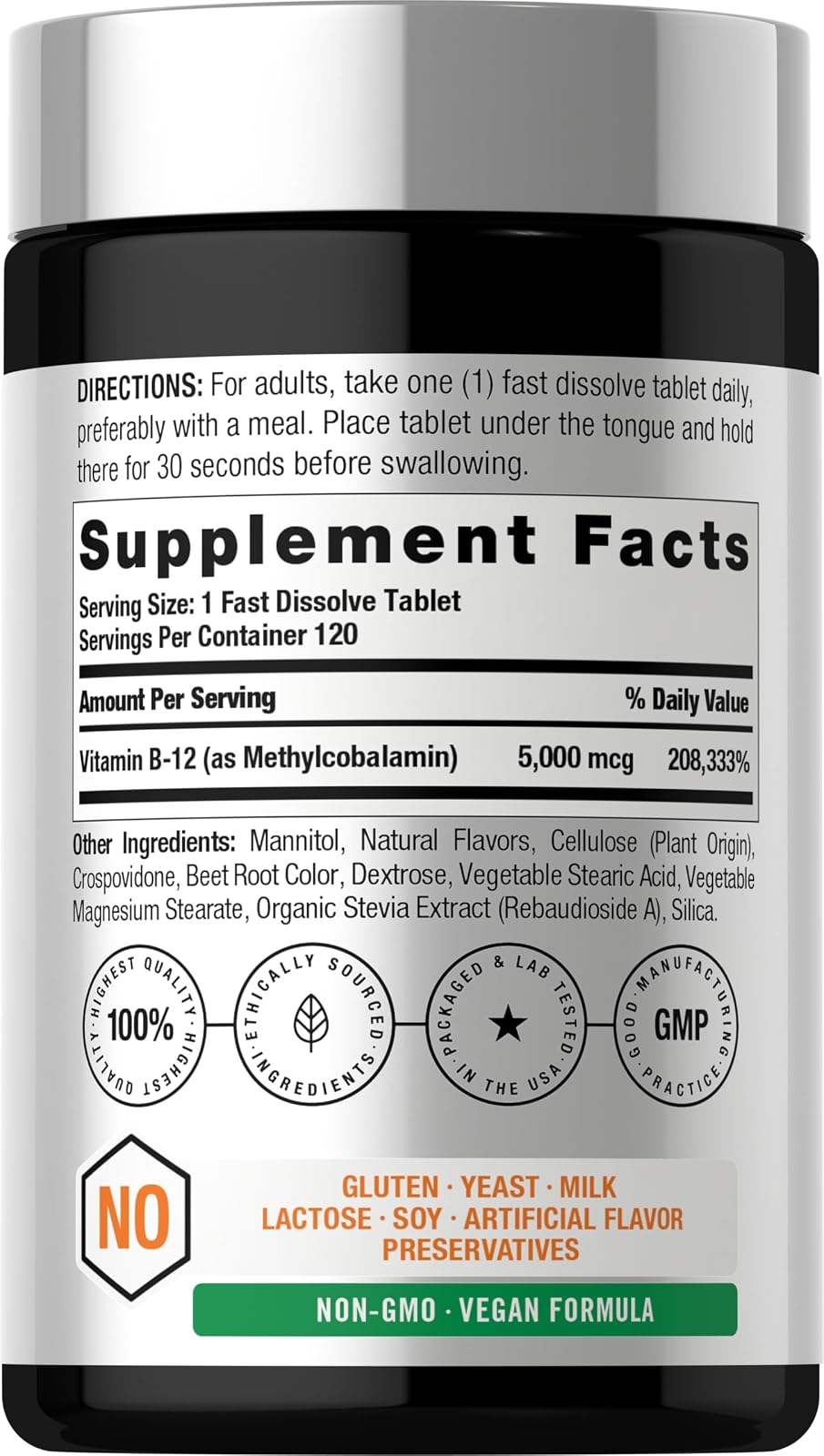 high potency vitamin B12 supplement