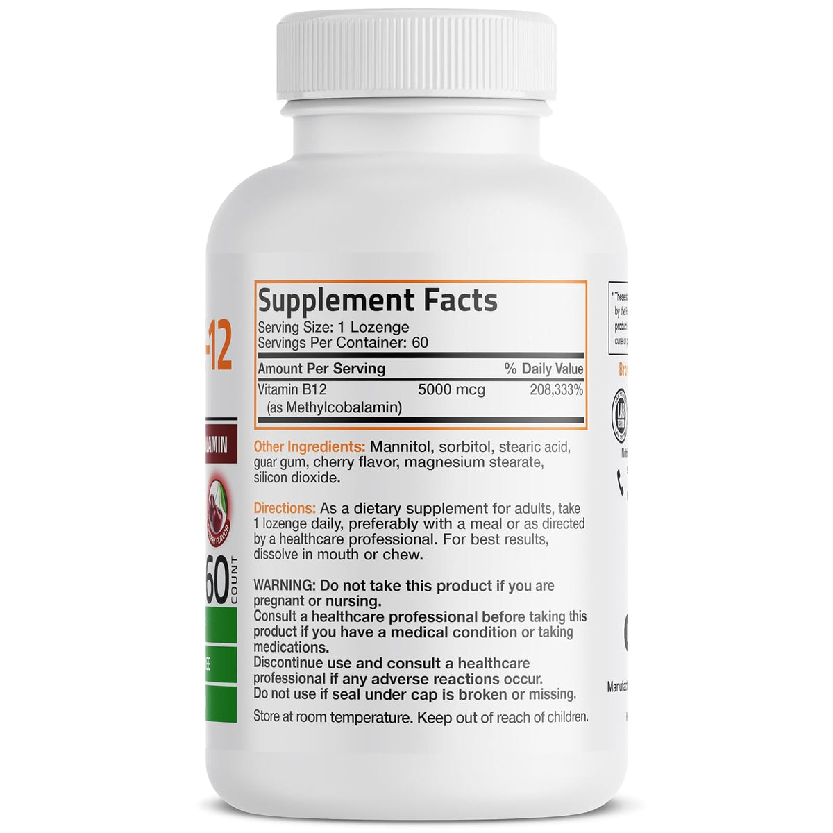 high potency Vitamin B12 supplement