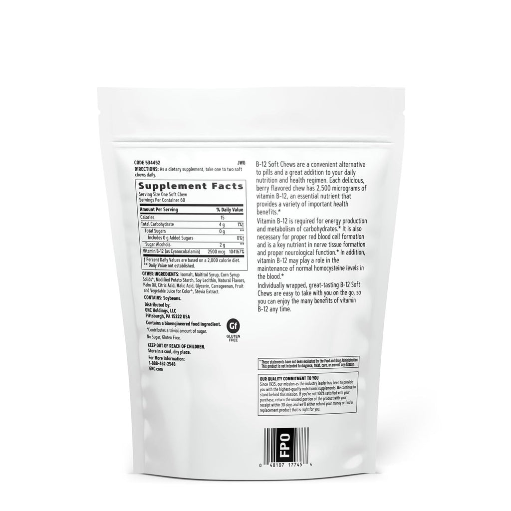 high potency vitamin B12 supplement