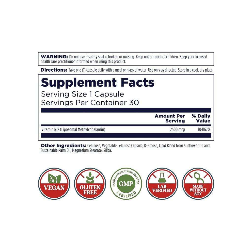 high potency vitamin B12 supplement
