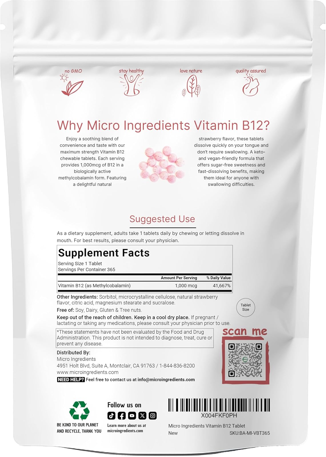high potency vitamin b12 supplement