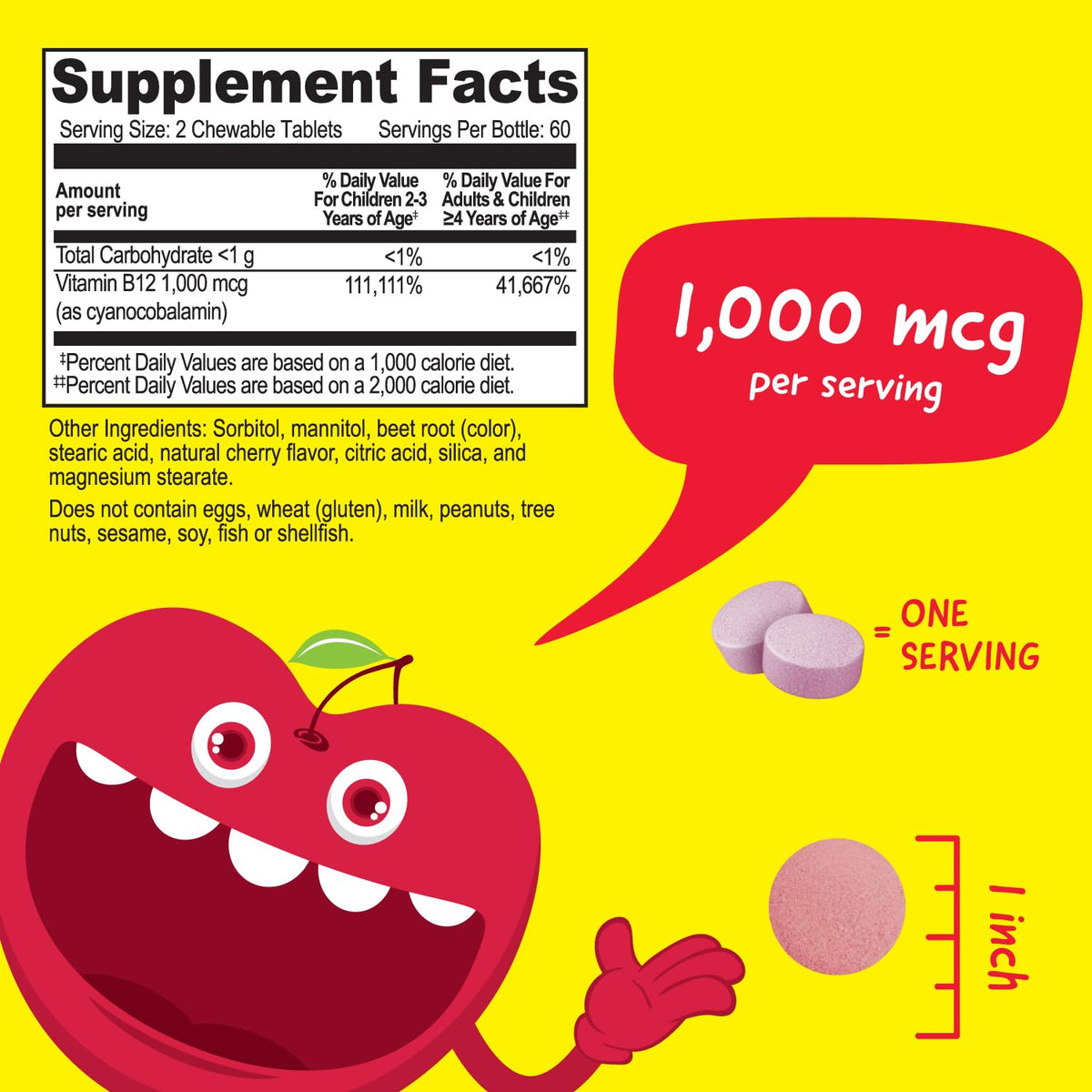 high potency vitamin B12 supplement