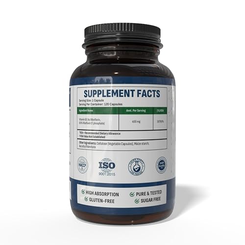 High potency Vitamin B2 supplement