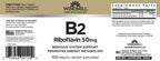 High potency Vitamin B2 supplement