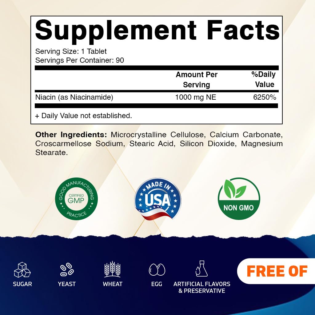 High potency Vitamin B3 supplement
