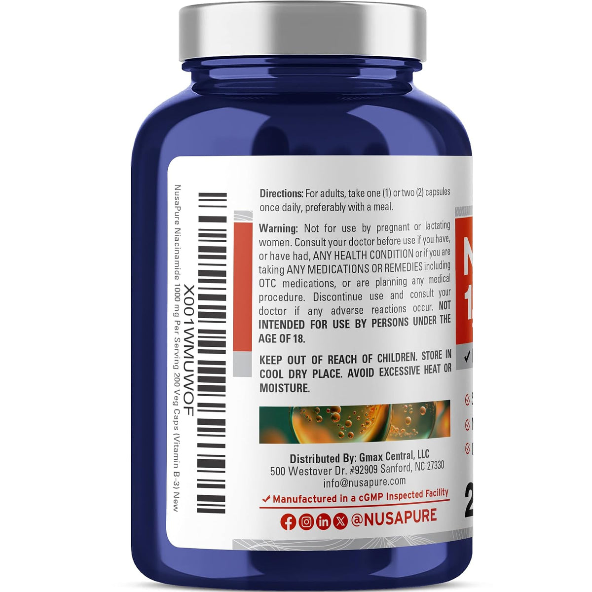 High potency Vitamin B3 supplement