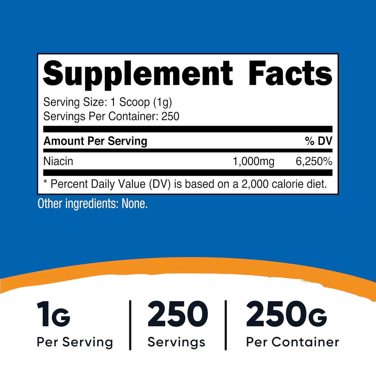 High potency Vitamin B3 supplement