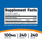 high potency Vitamin B6 supplement