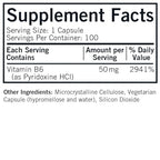 High potency Vitamin B6 supplement