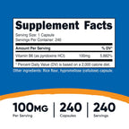 High potency Vitamin B6 supplement