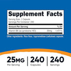 high potency Vitamin B6 supplement