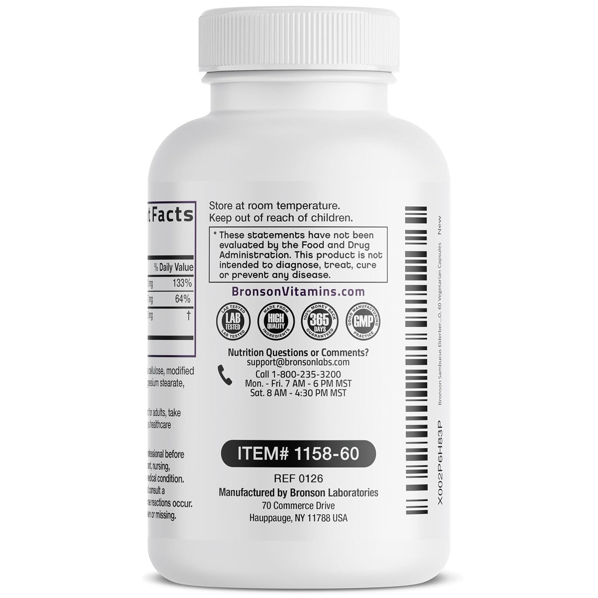 High potency vitamin C 1000mg capsules