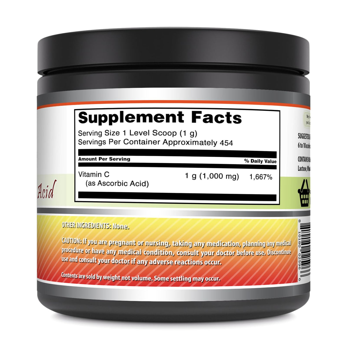 high potency vitamin c 1000mg supplement