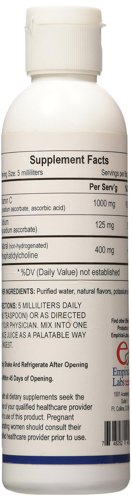 high potency vitamin c 1000mg supplement