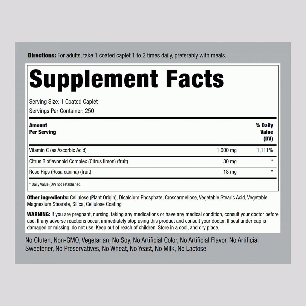high potency vitamin C 1000mg