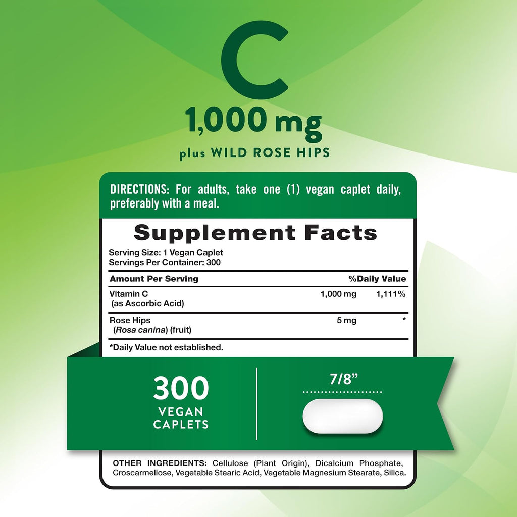 High potency vitamin C 1000mg
