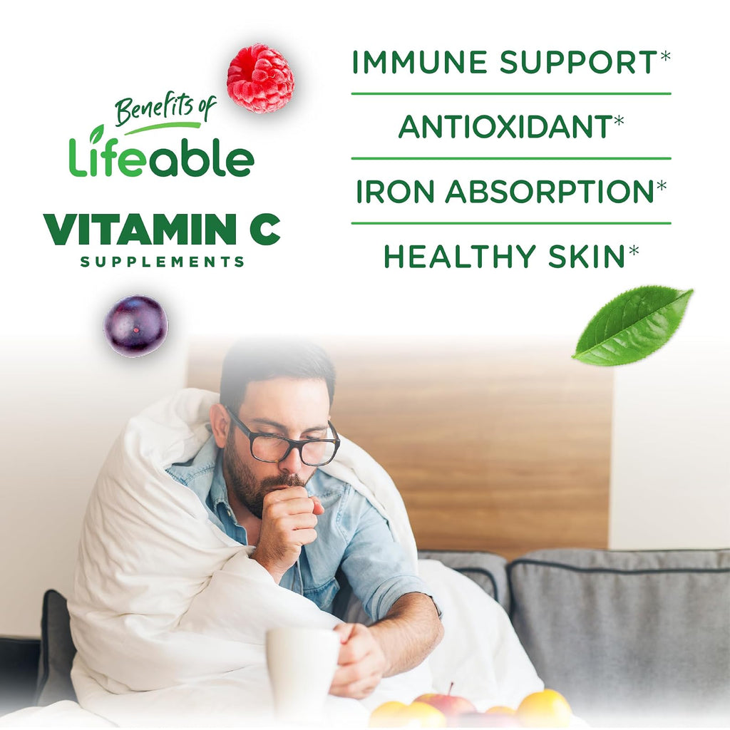 High potency vitamin C 1050 mg gummies