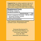 high potency vitamin c 1400 mg capsules