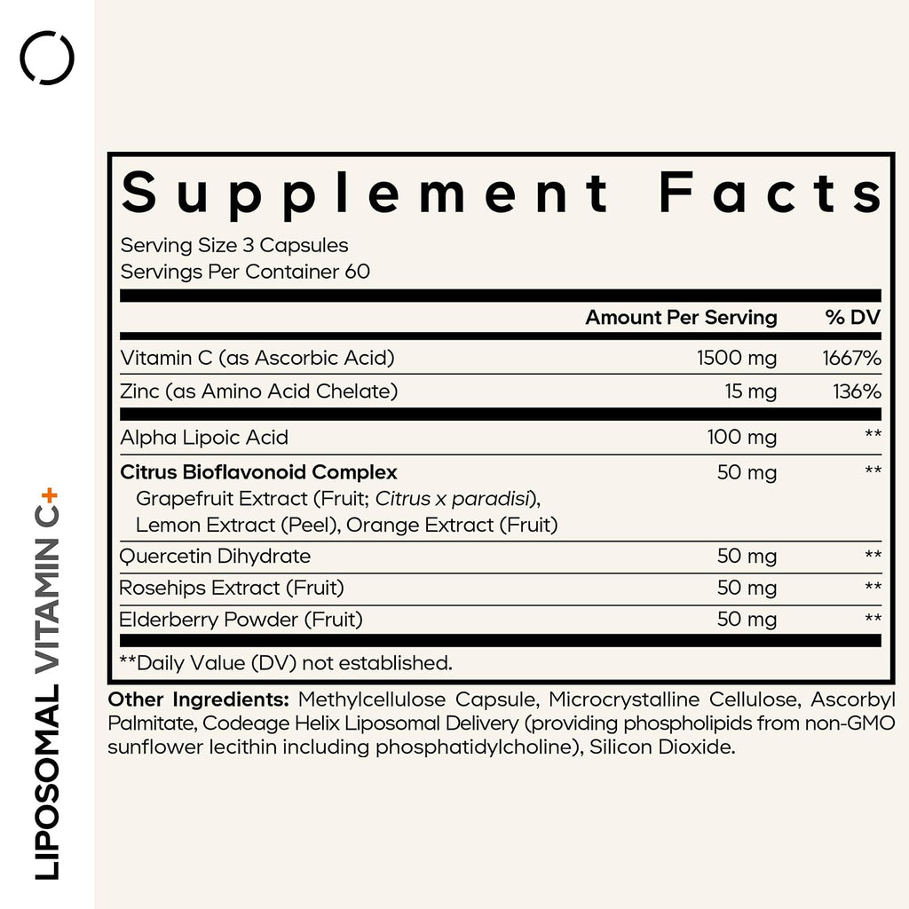high potency vitamin c 1500 mg