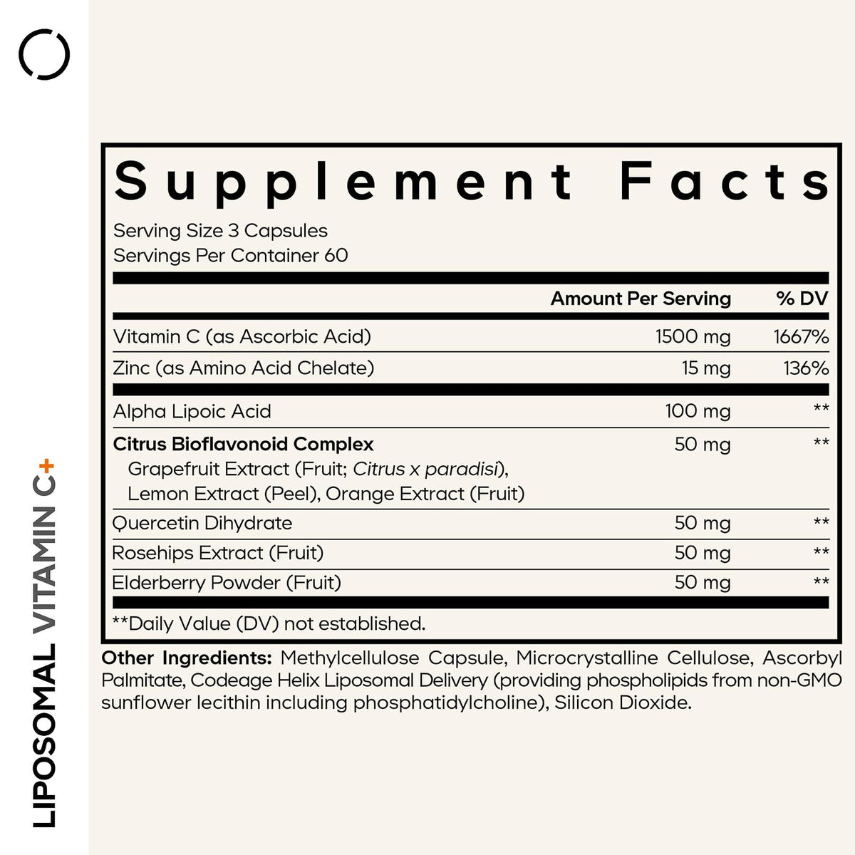 high potency vitamin c 1500 mg