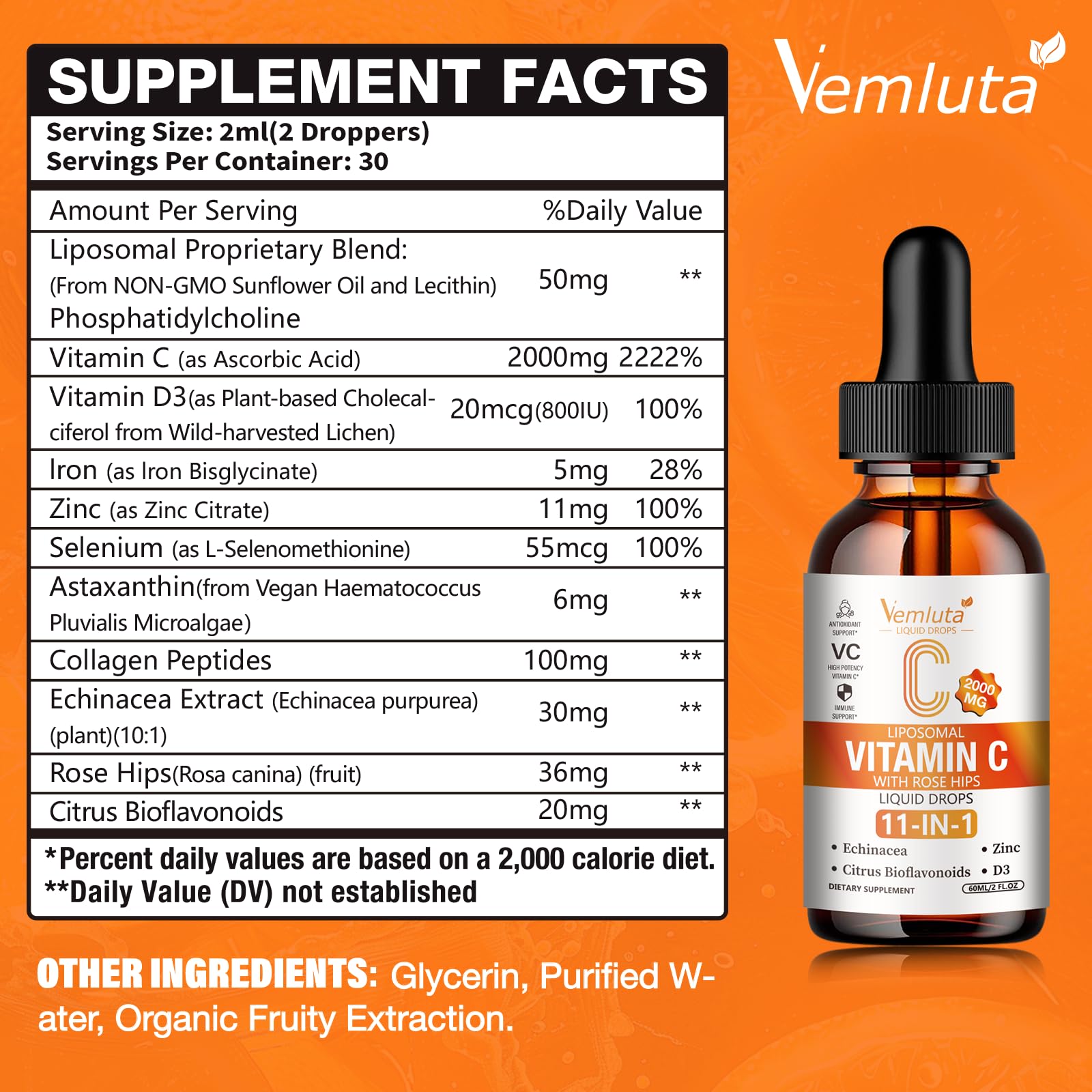 high potency vitamin c 2000 mg