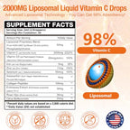 High potency Vitamin C 2000 mg