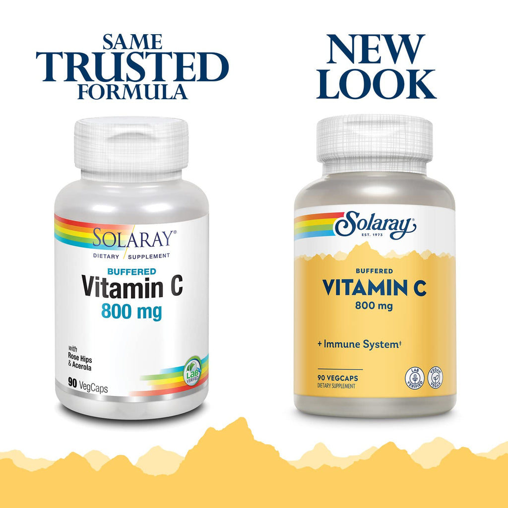 High potency vitamin C 800 mg capsules