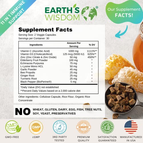 High potency Vitamin C capsules