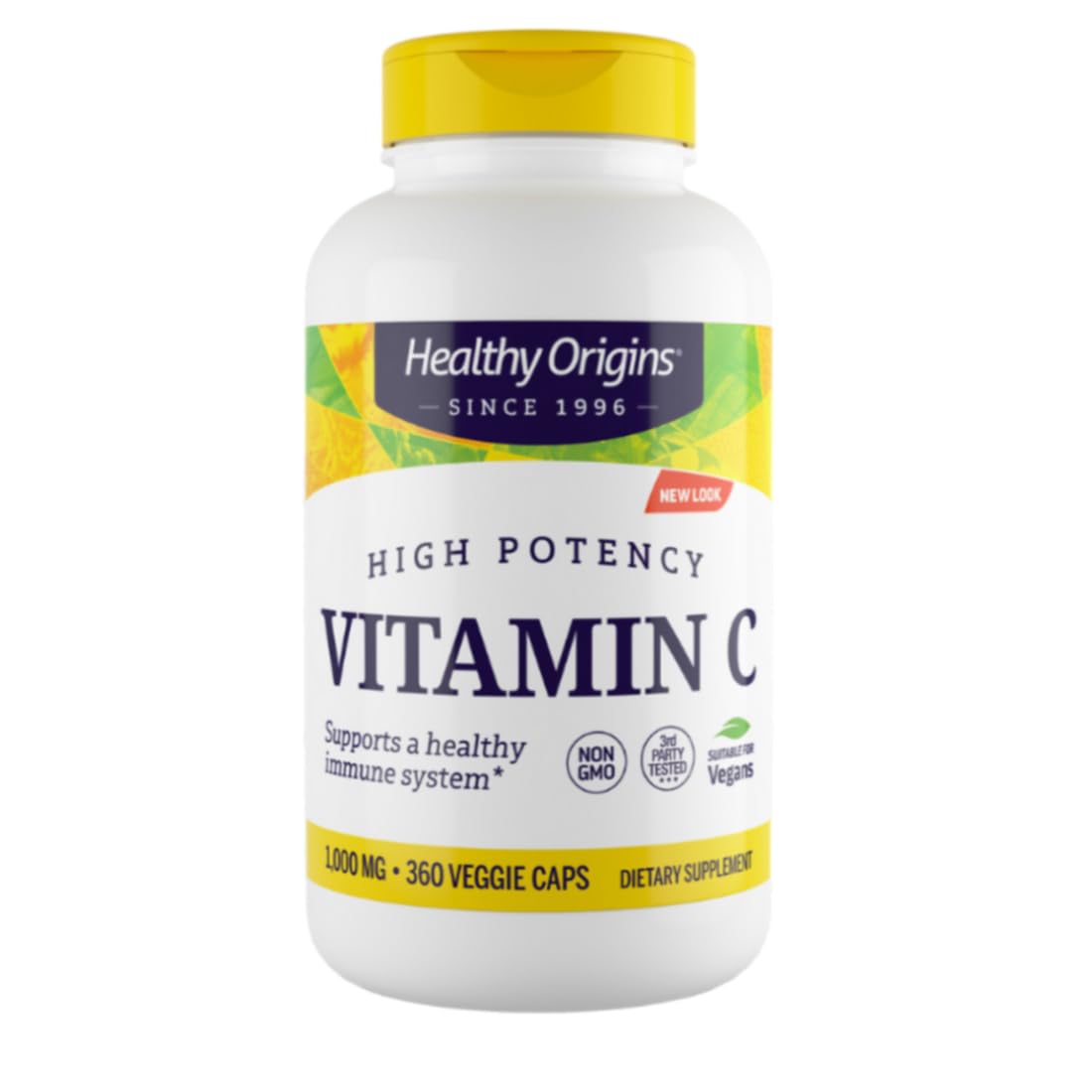 High potency vitamin C capsules