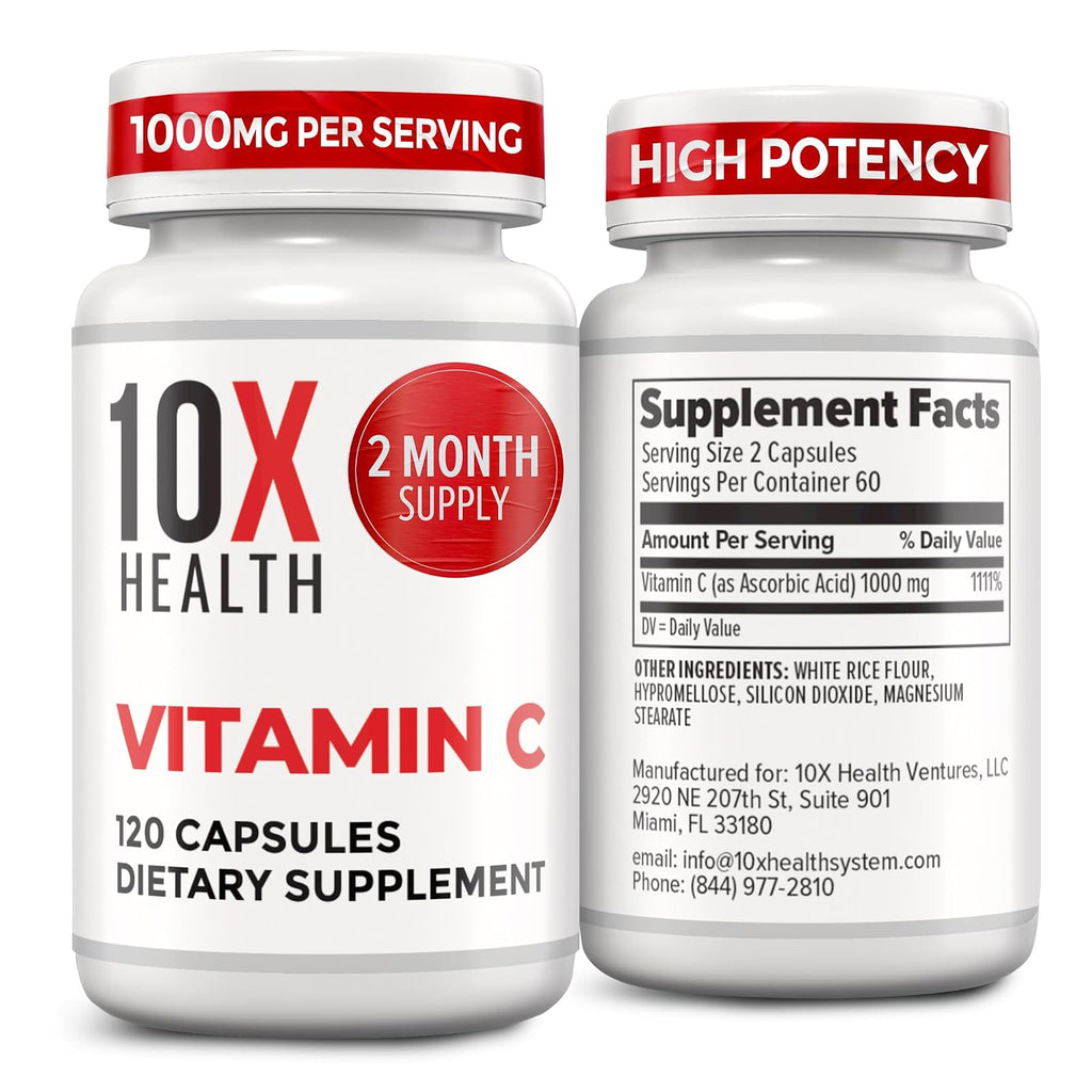 high potency vitamin c capsules
