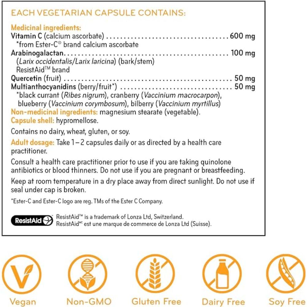 high potency Vitamin C capsules