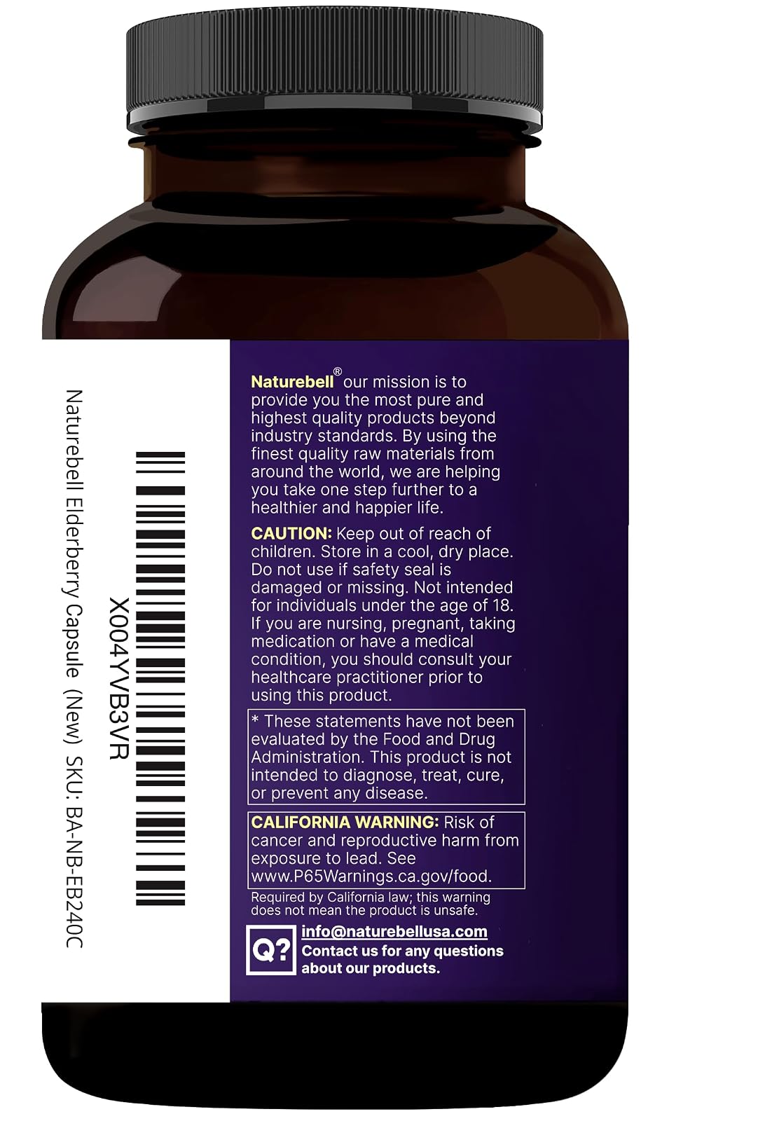 high potency vitamin C elderberry blend