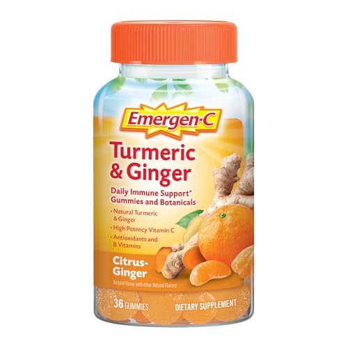 High potency vitamin C ginger supplement