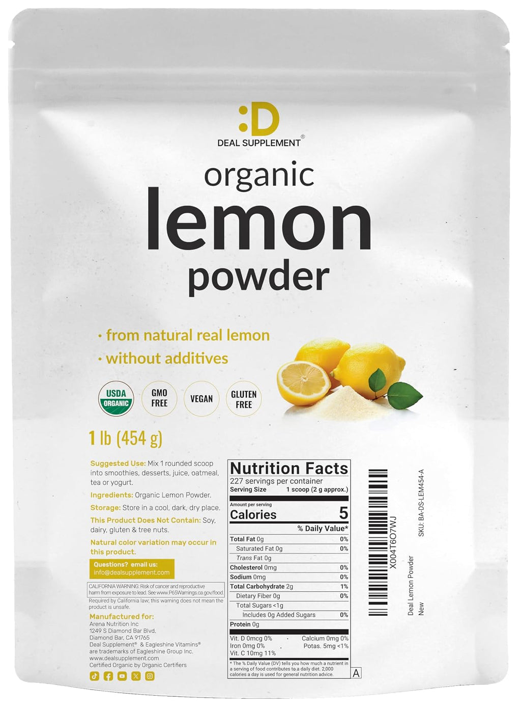 high potency vitamin c powder
