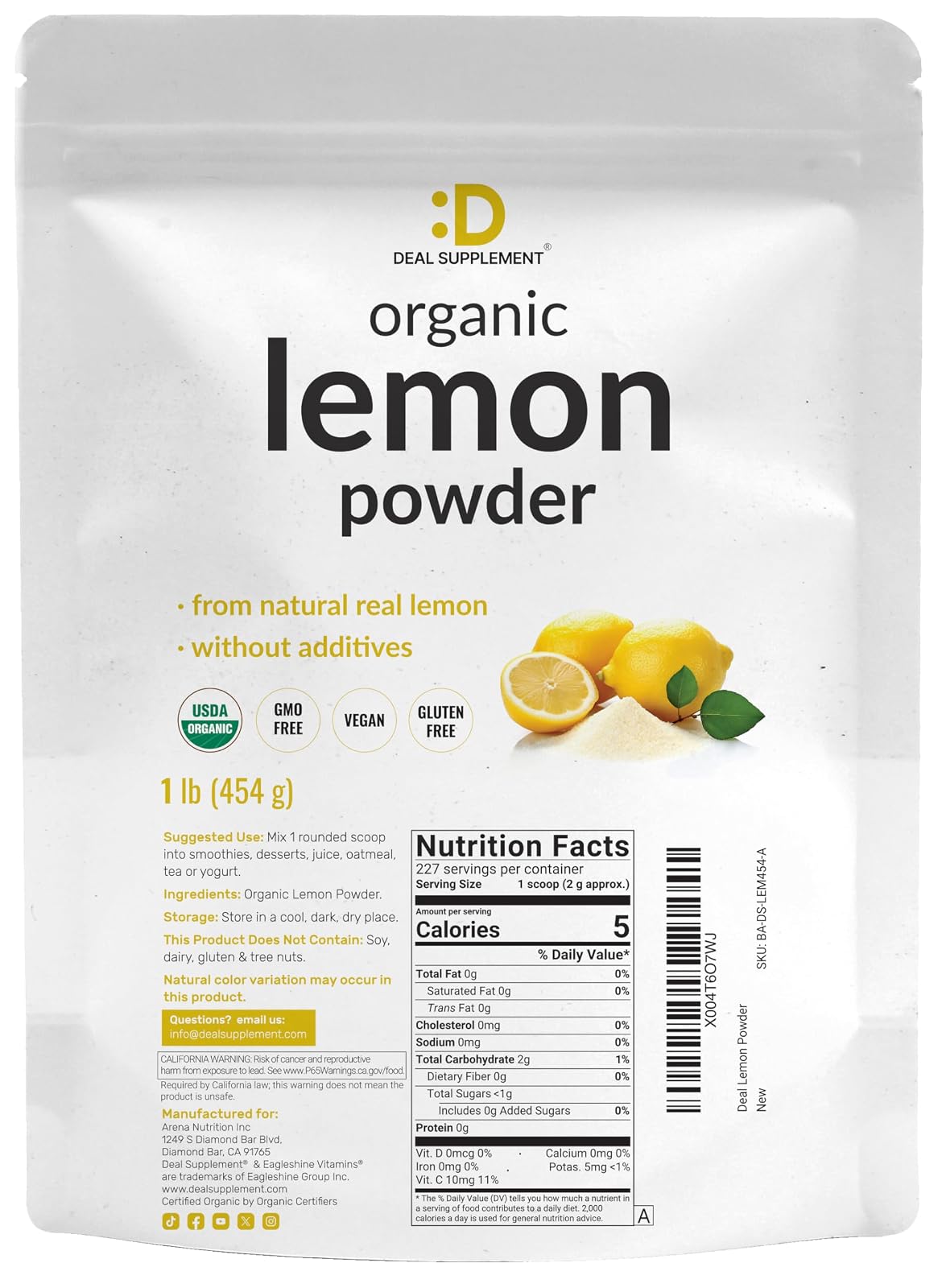 high potency vitamin c powder