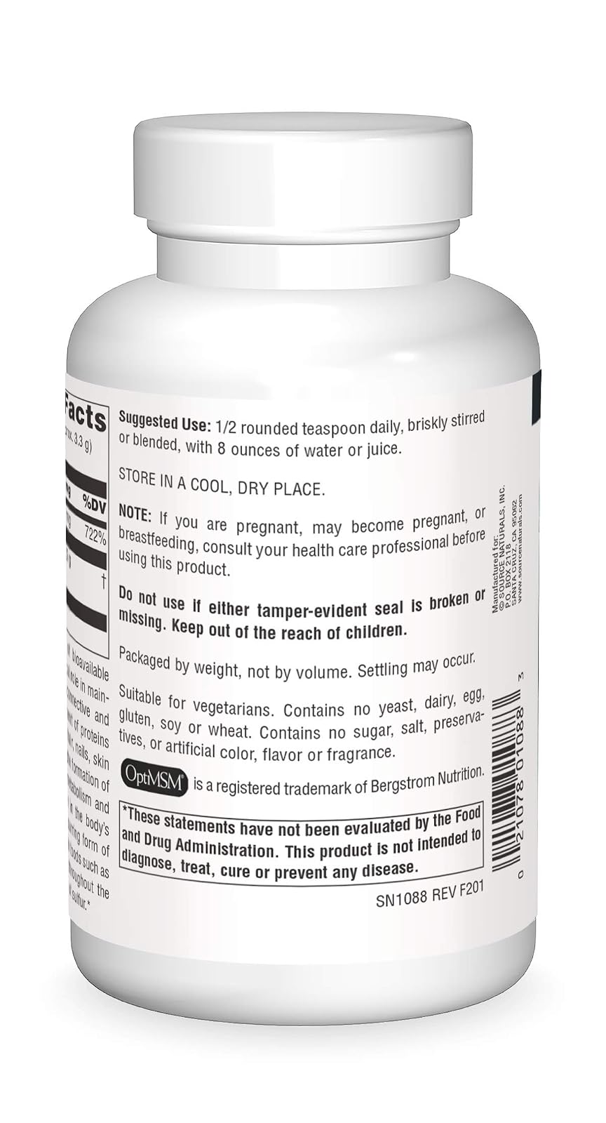 high potency Vitamin C supplement powder