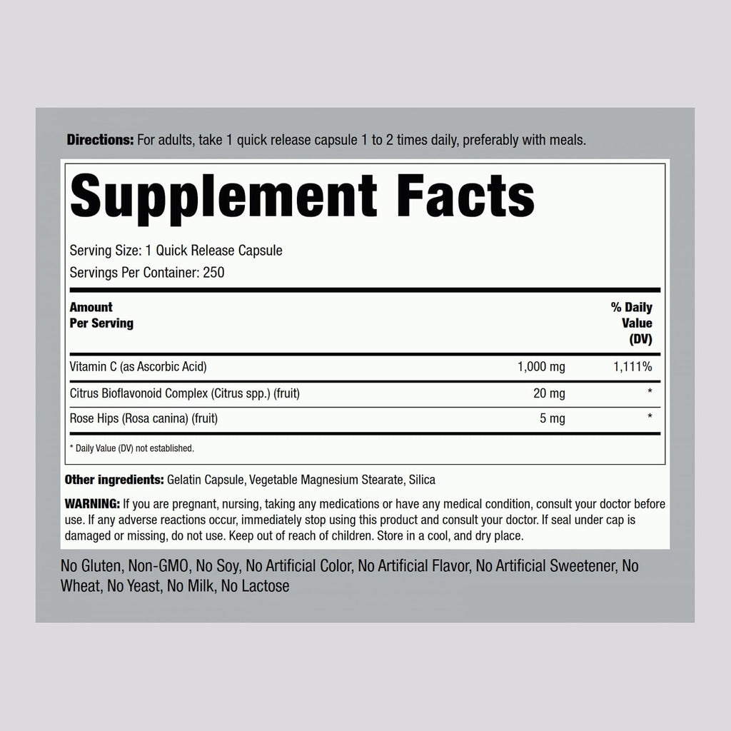 high potency vitamin C supplement