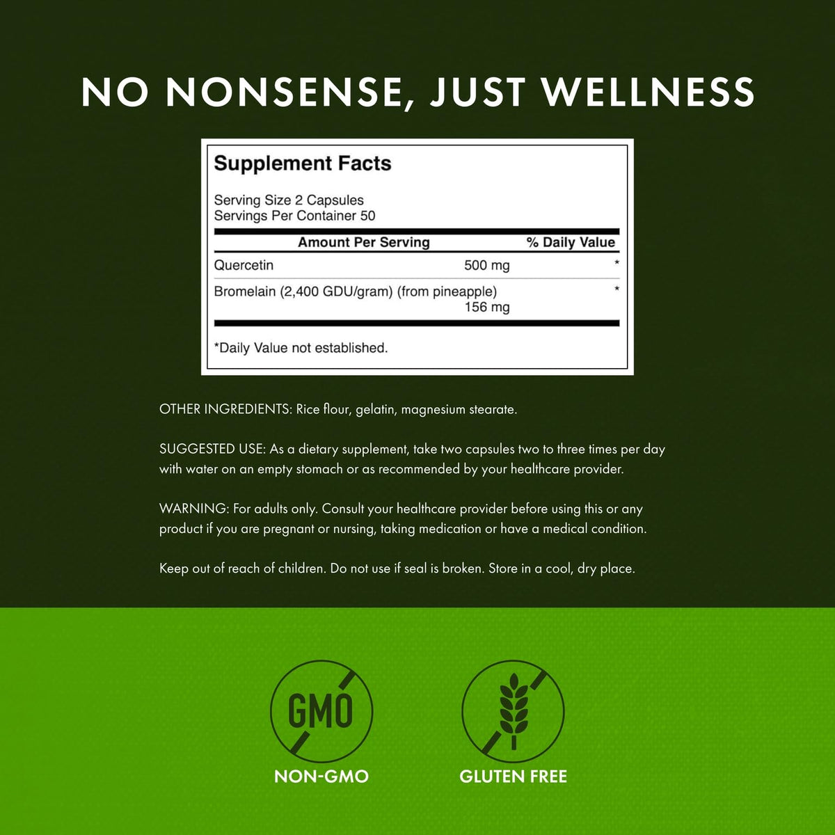 High potency vitamin C supplement