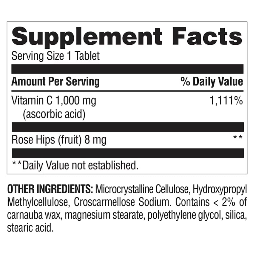 High potency Vitamin C supplement