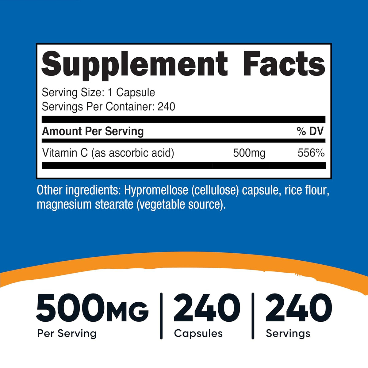high potency vitamin C supplement