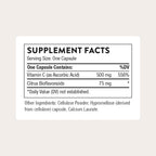 high potency vitamin C supplement