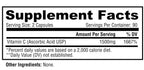 high potency Vitamin C supplement