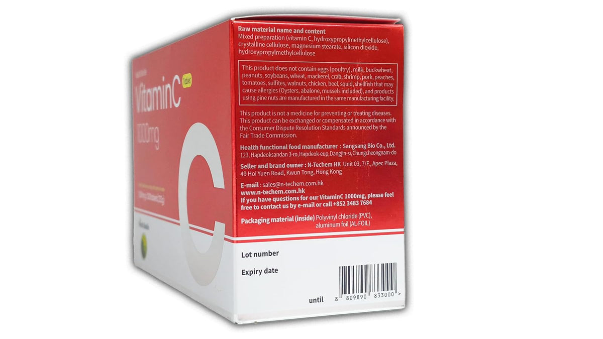 high potency Vitamin C supplement
