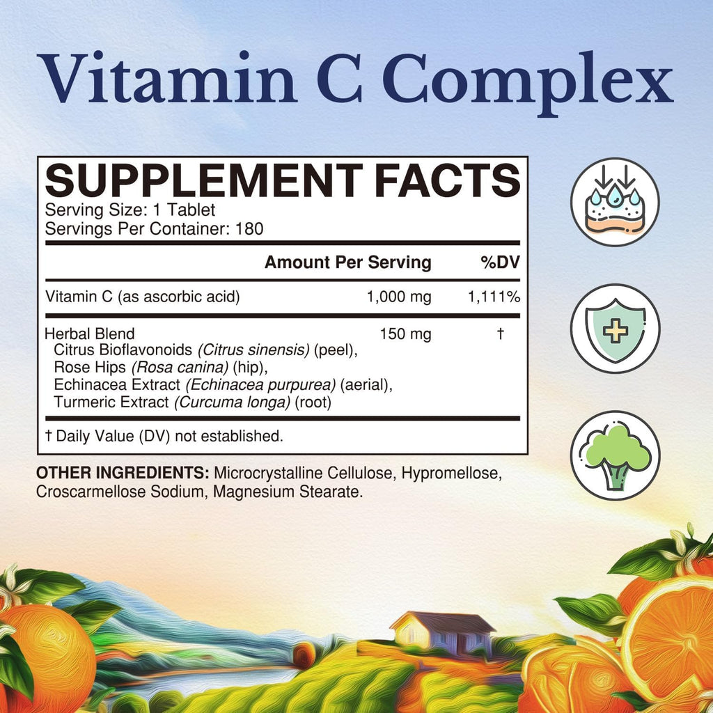 high potency Vitamin C supplement