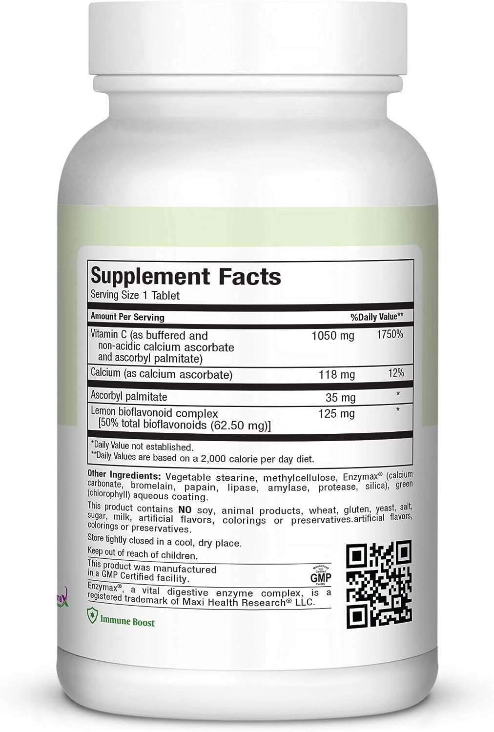 high potency Vitamin C supplement