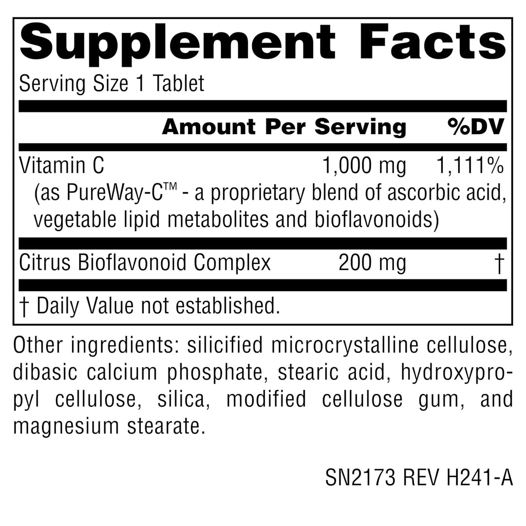 High potency Vitamin C supplement