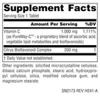 High potency Vitamin C supplement