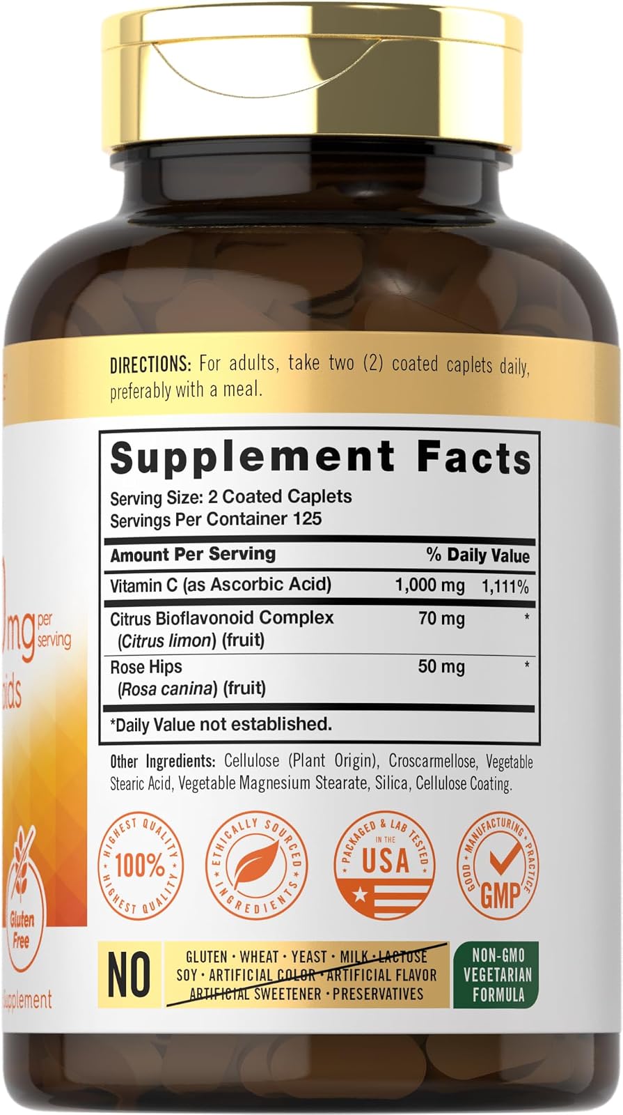 High potency vitamin C supplement