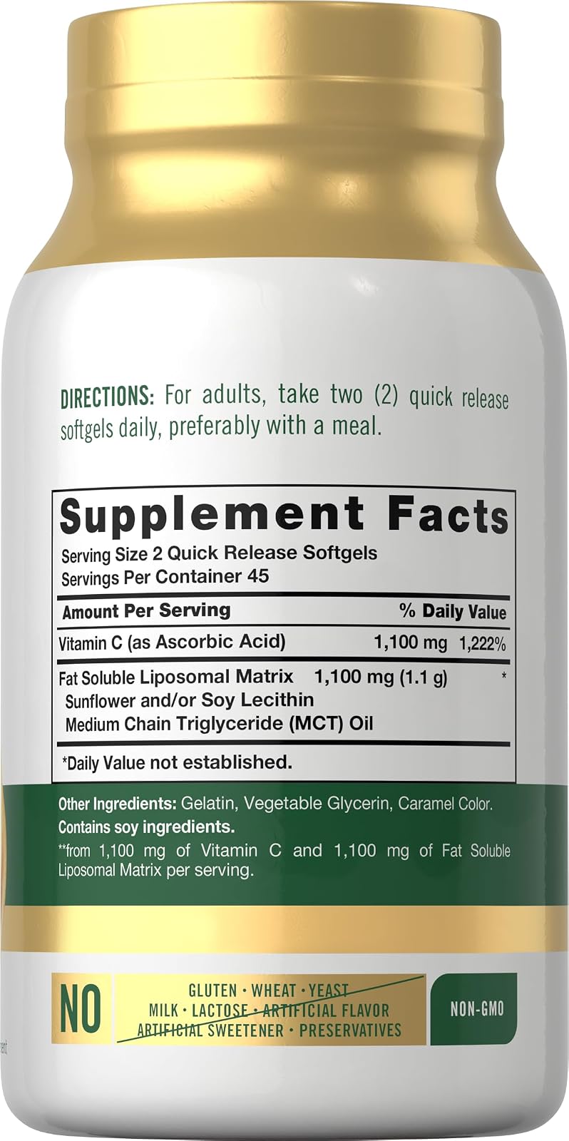 high potency vitamin C supplement